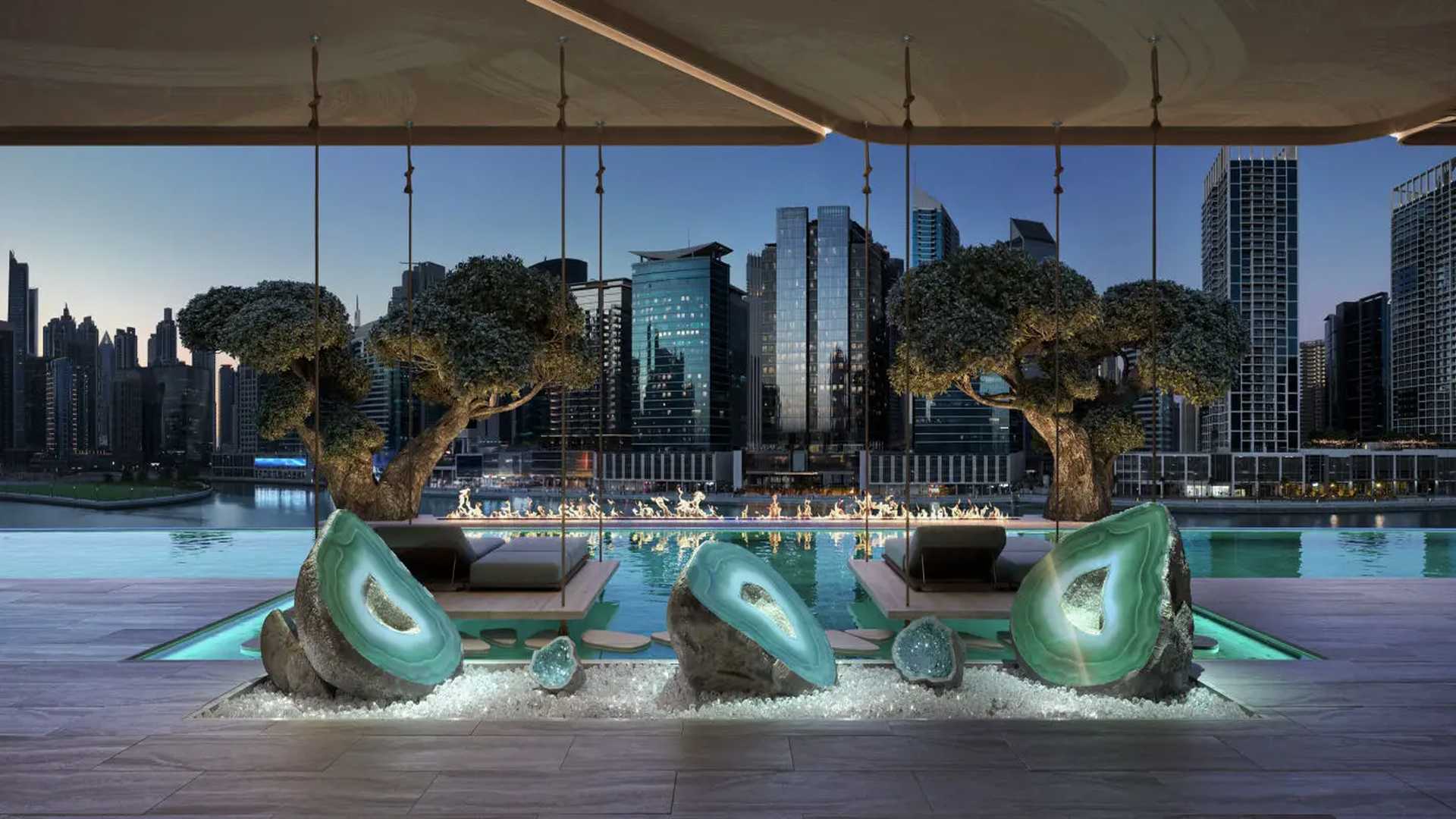 Eywa is a boutique project in the bustling Business Bay on the banks of the Dubai Canal